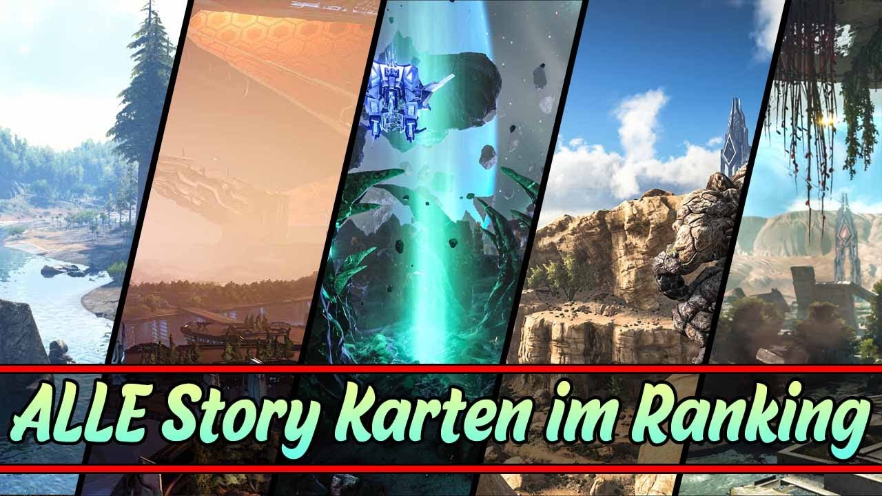 Alle Story Maps im Ranking | Welcher ist die Beste ! ARK Survival ...