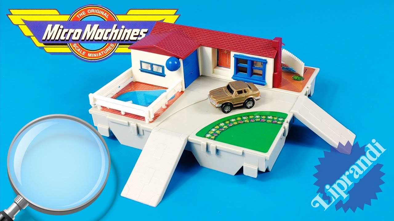 MICROMACHINES TRAVEL CITY PLAYSET VILLETTA DI PERIFERIA - GALOOB 1987 ...