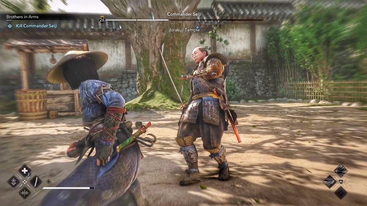 Assassin's Creed Shadows | Commander Seiji BOSS Fight Gameplay - YouTube
