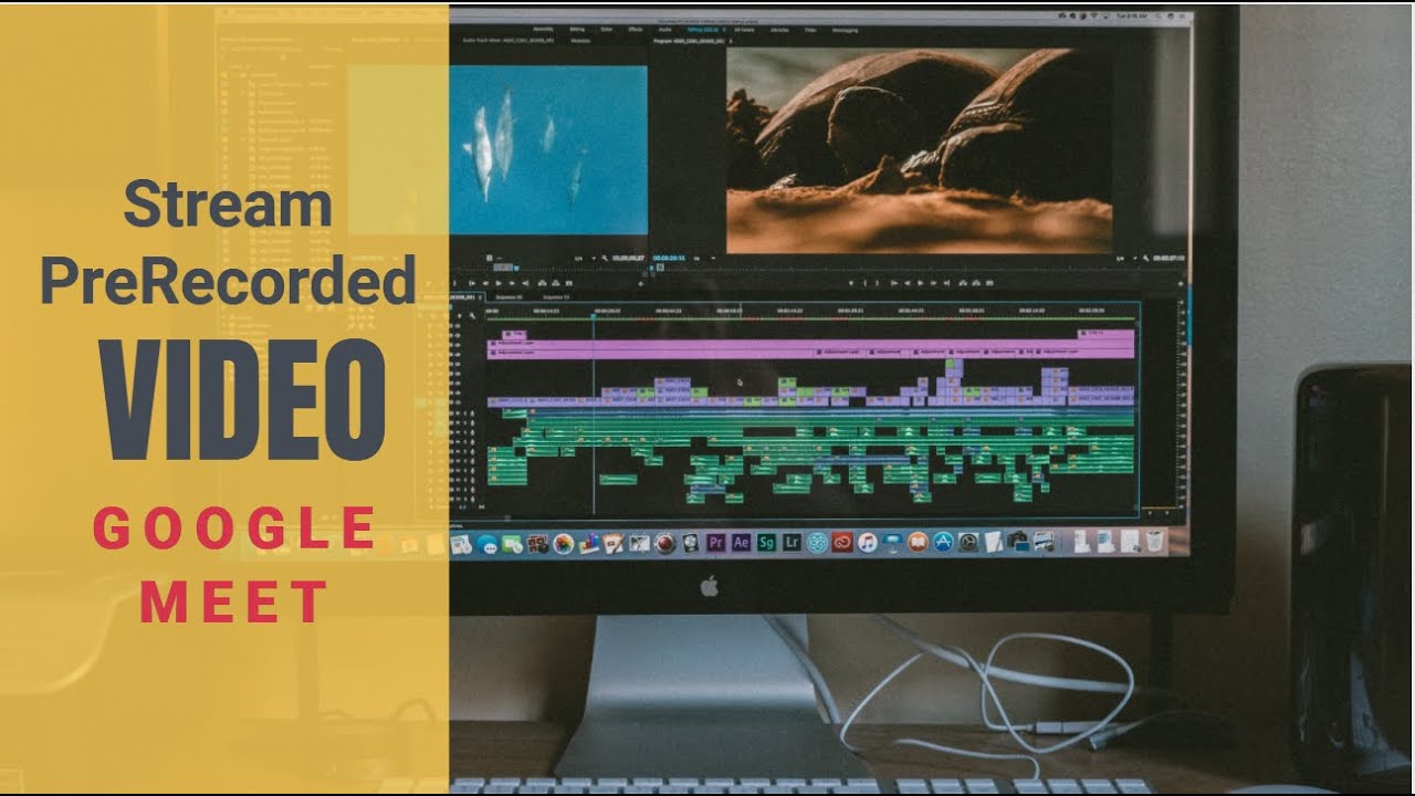 How to Stream PreRecorded Video On Google meet (Google meet Tricks ...