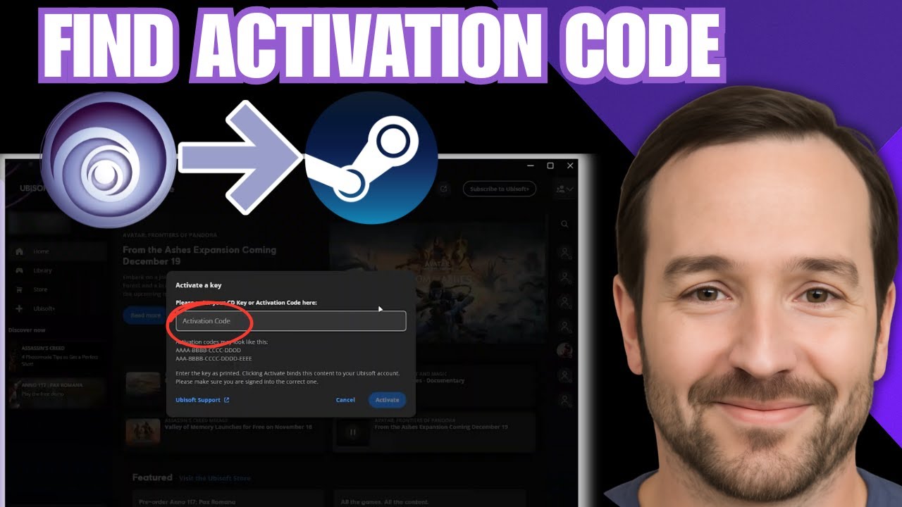 How To Find Ubisoft Connect Activation Code On Steam - Full 2026 Guide ...