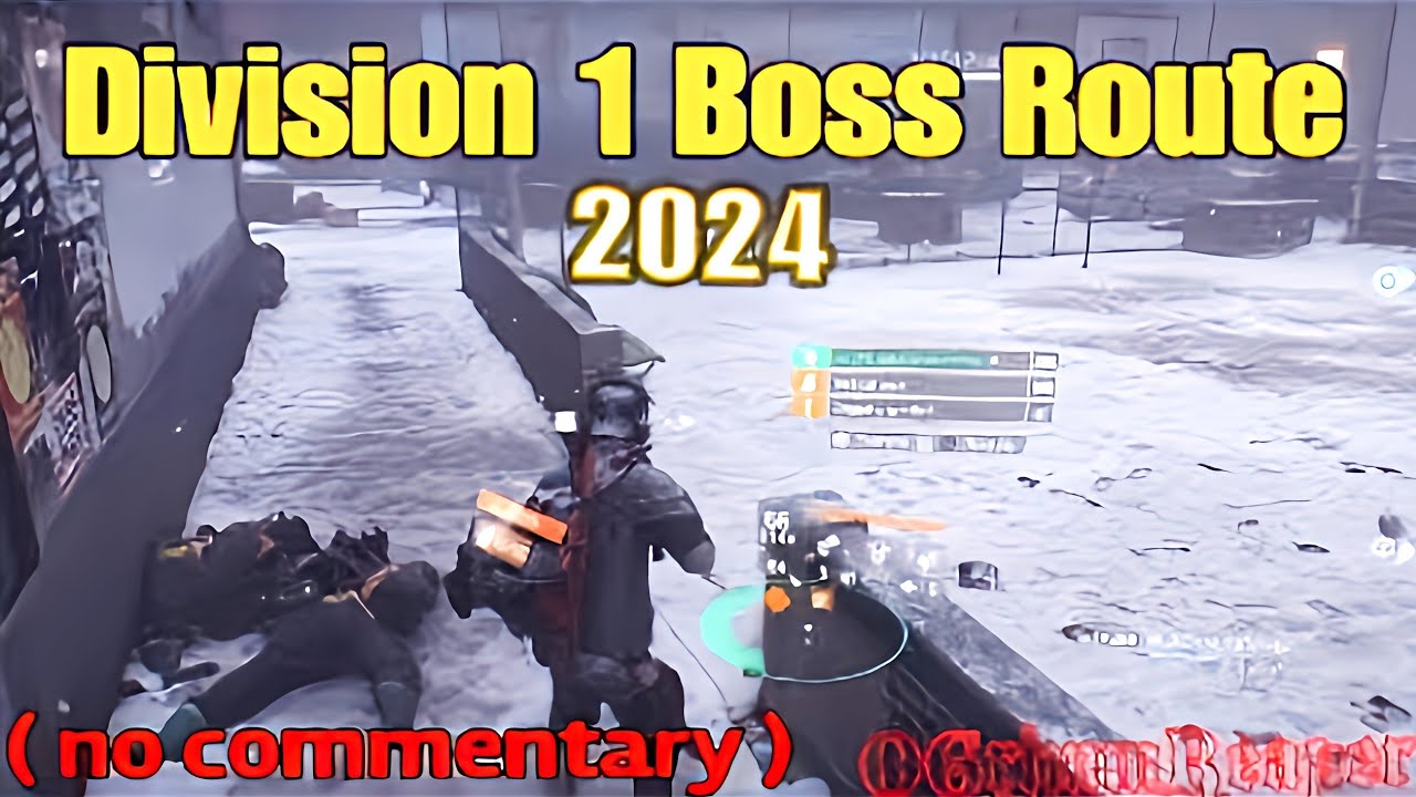 The Division - Open World Bosses Route (no commentary) - YouTube