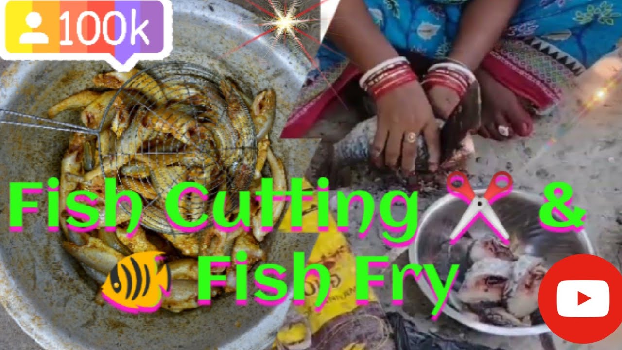 Fish Fry Recipe in Odisha Style ll Fish Cutting Fish Fry Video ll Bapu ...