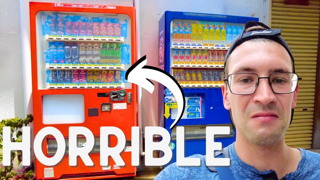 Japanese Vending Machines DESTROY My Taste Buds - YouTube