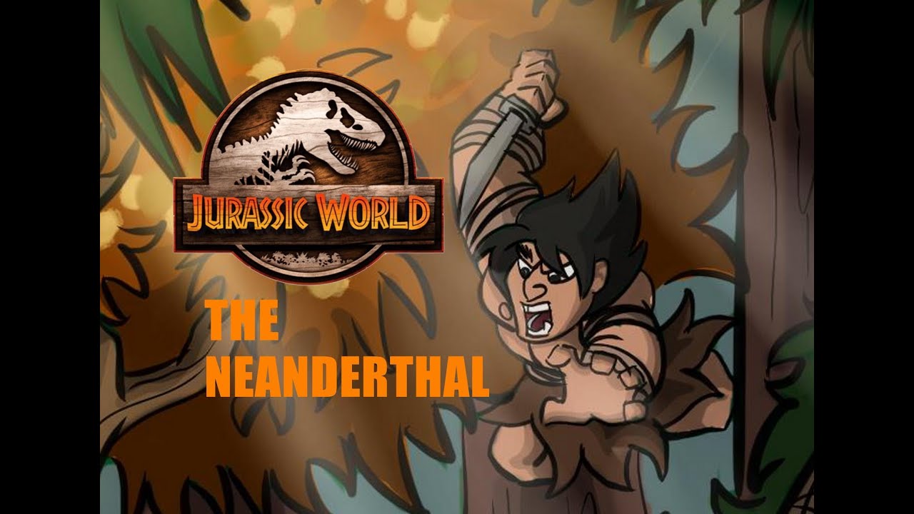 Jurassic World OC: The Neanderthal speedpaint - YouTube