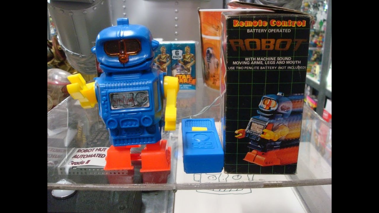 Remote control robot. a simple but cool wire remote control walking ...