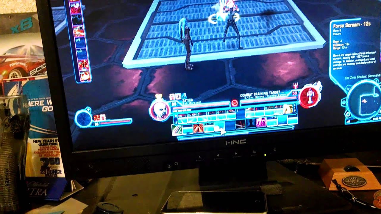 Force scream swtor - YouTube