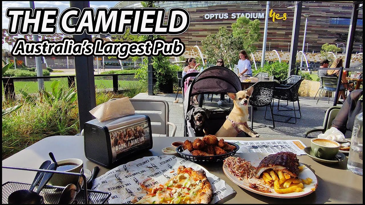THE CAMFIELD - Australia's Largest Pub | Perth, Western Australia [4K ...