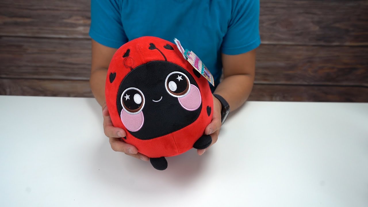 Squishamals Lady Bug Unboxing and Review - YouTube