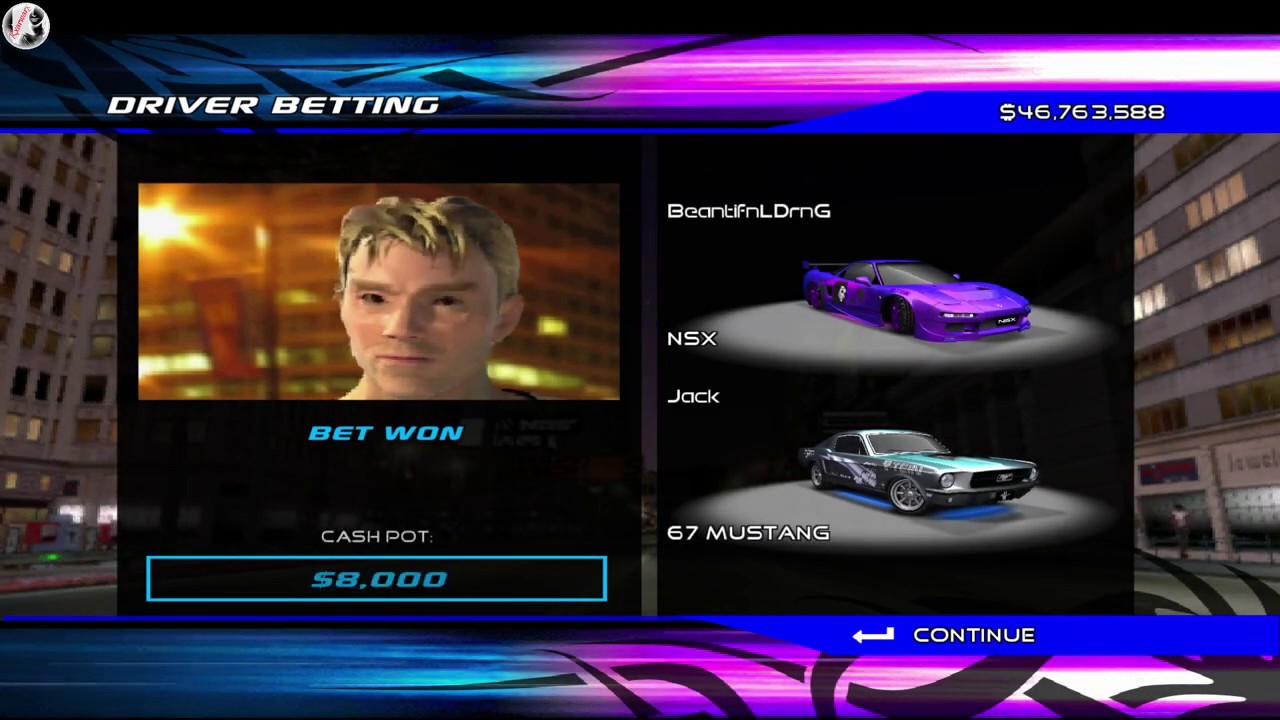 Juiced THQ 2005 - Campbell Hills - Honda NSX - You Cant Be Serious Jack ...