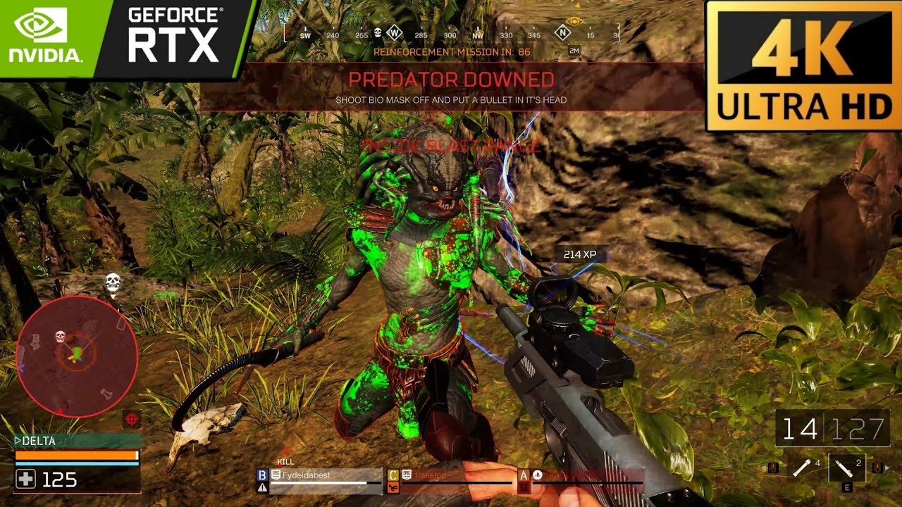 Predator Hunting Grounds 2023 | GOOD PC MR.BLACK Predator Destroyed ...