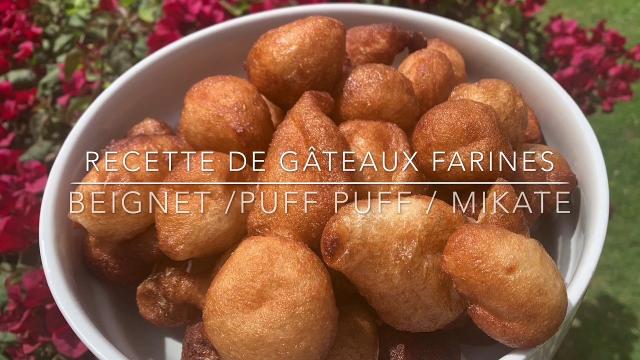 Beignets africains facile & Rapide : Pétrissage au robot | Mikaté ...