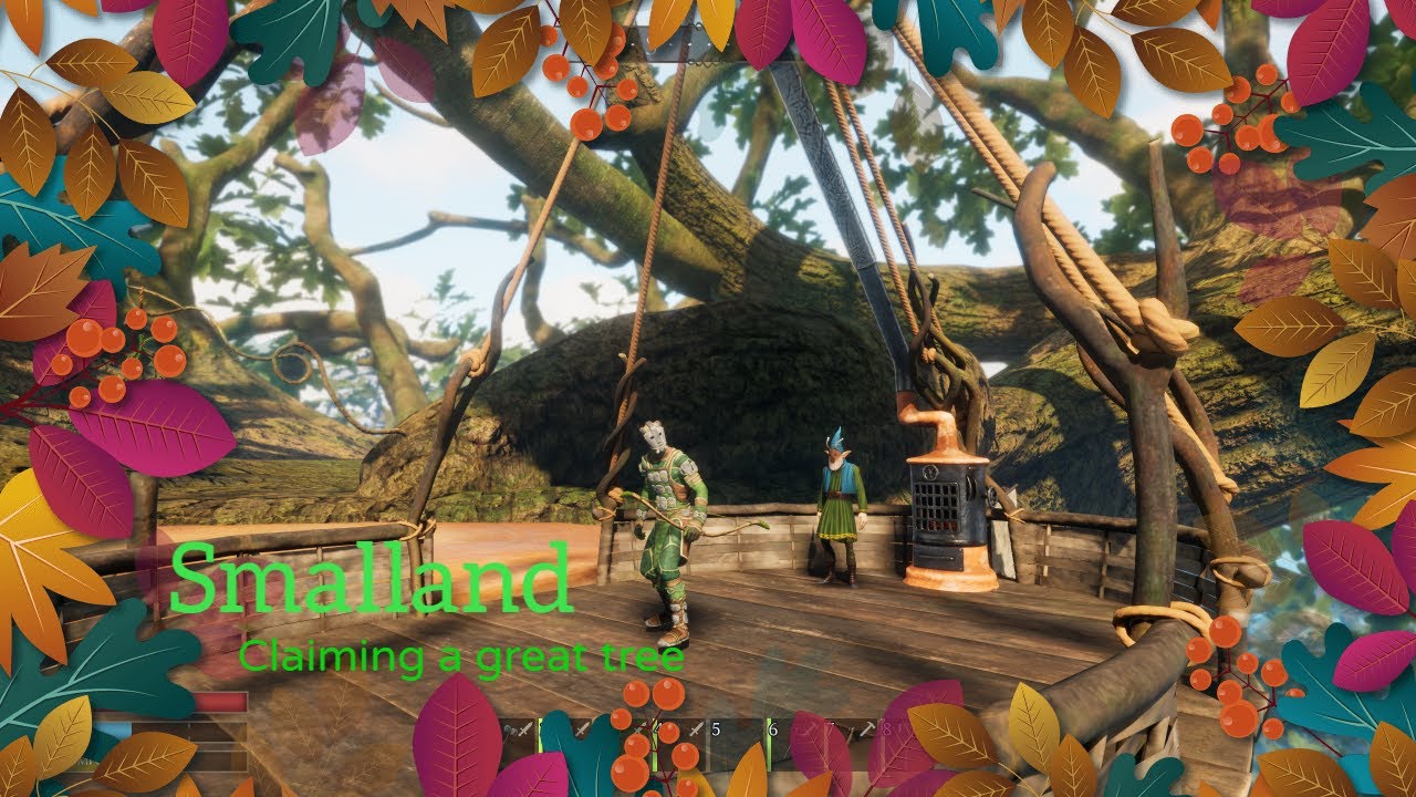 Claiming a Great Tree as your base - Smalland Tips - YouTube