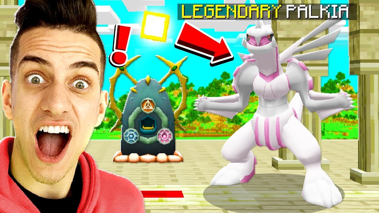 CATCHING SPACE LEGENDARY POKEMON in MINECRAFT! - YouTube