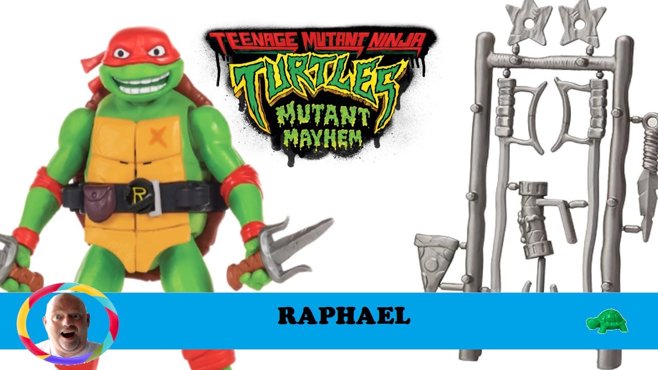 TMNT Mutant Mayhem Raphael Review - YouTube