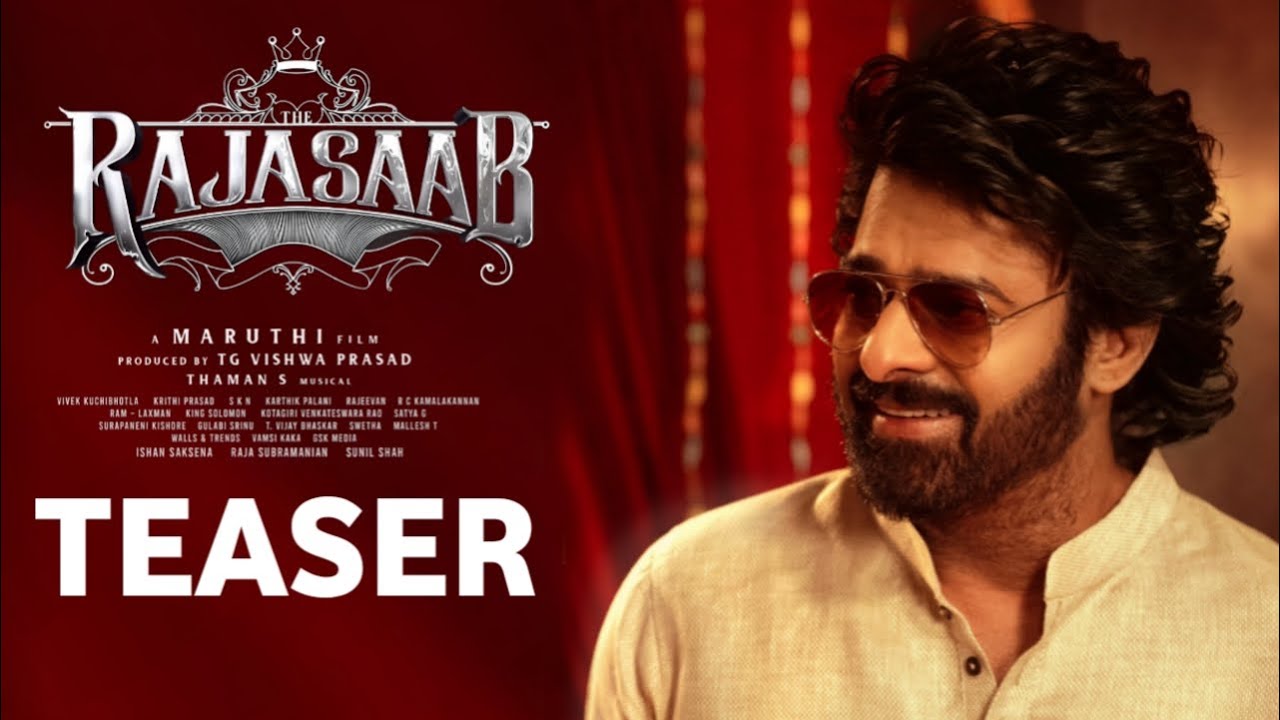 Raja Saab Teaser | Prabhas , Nidhi Agarwal , Thaman | Raja official Teaser | Raja Saab Songs ...