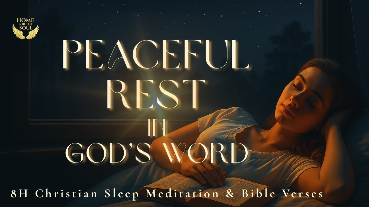 LIVE: Peaceful Rest in God’s Word | 8H Christian Sleep Meditation ...