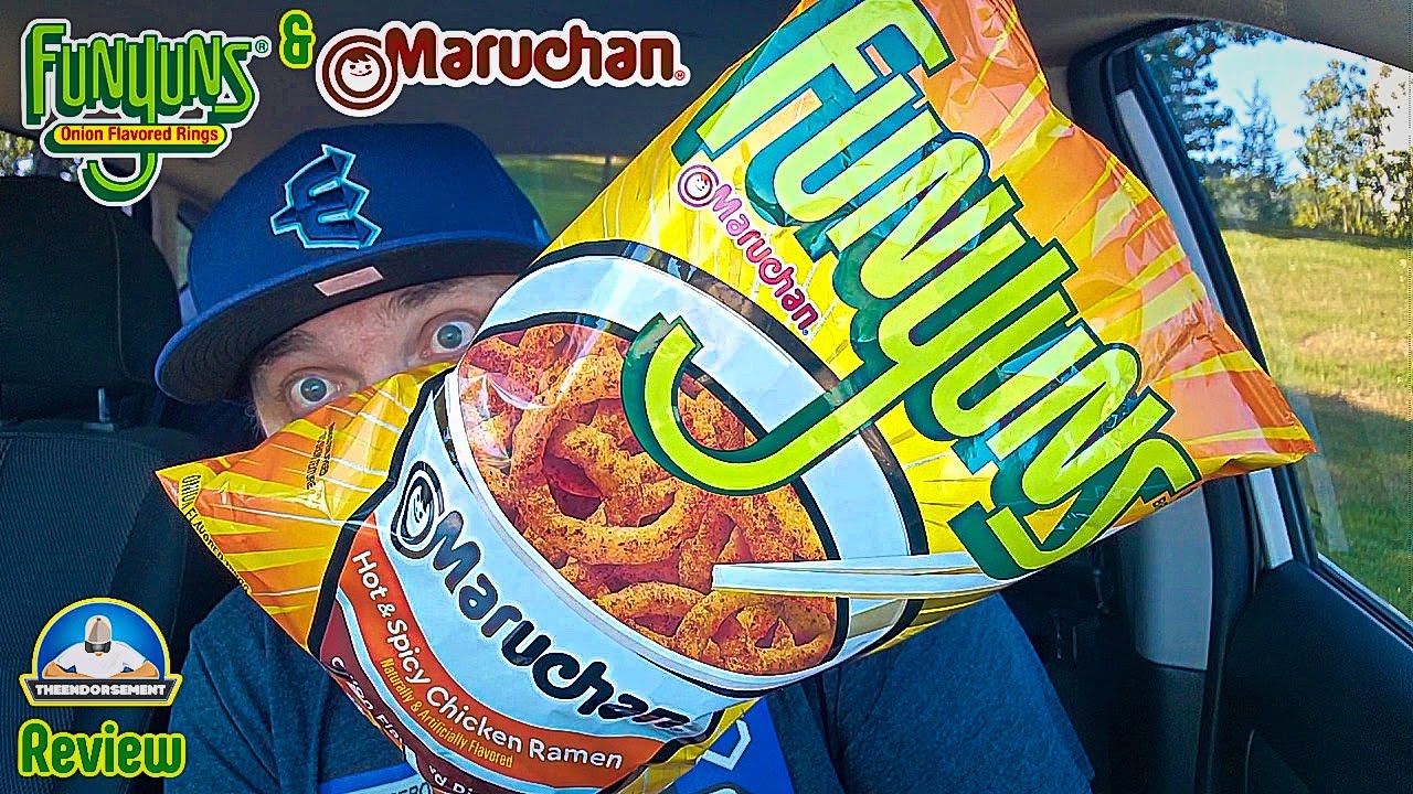 Funyuns® Maruchan® Hot & Spicy Chicken Ramen Review! 🧅🌶️🐔🍲 ...