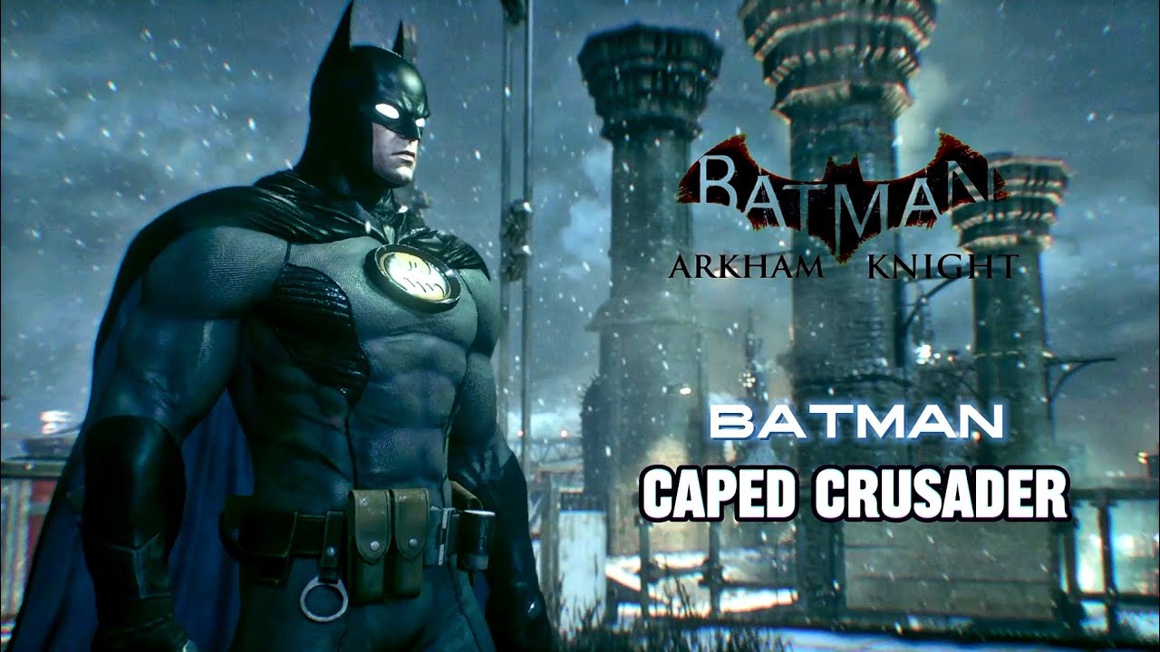Caped Crusader MK2 Suit Up and Gameplay in Arkham Knight - YouTube