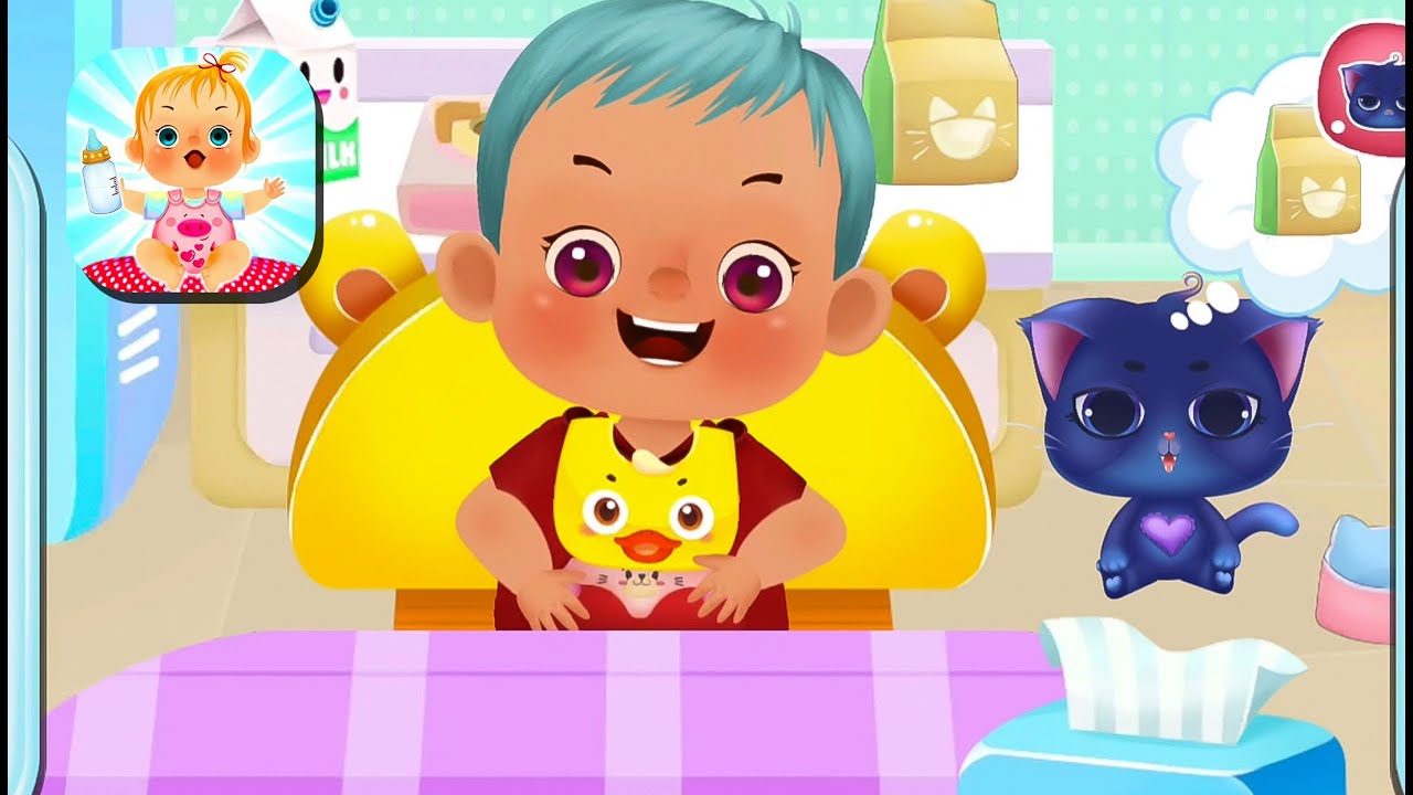 Baby Care Game For Kids - Want to Eat - Part 3 - YouTube