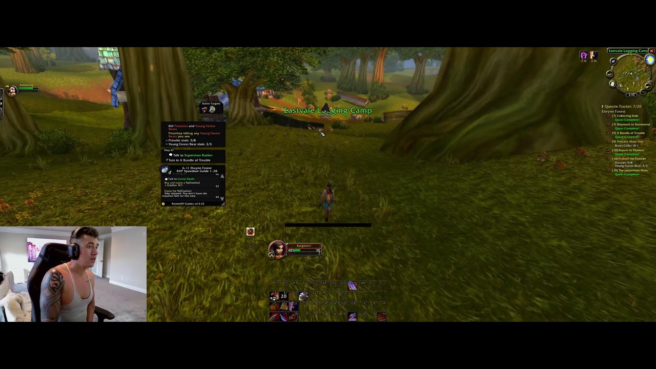 Washed up Vanilla Gamer tries Season of Discovery - YouTube