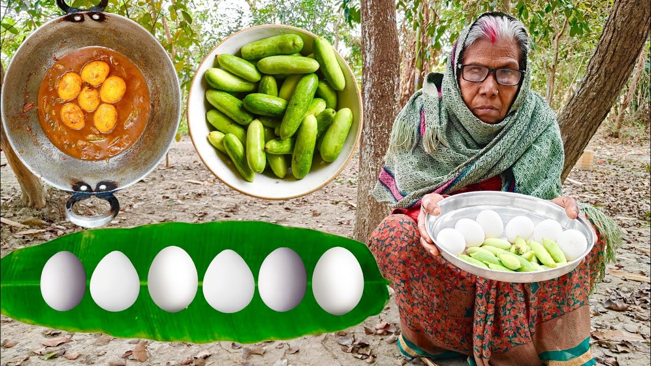 IVY GOURD EGG CURRY | farm fresh Ivy gourd Collecting by my grandmother ...