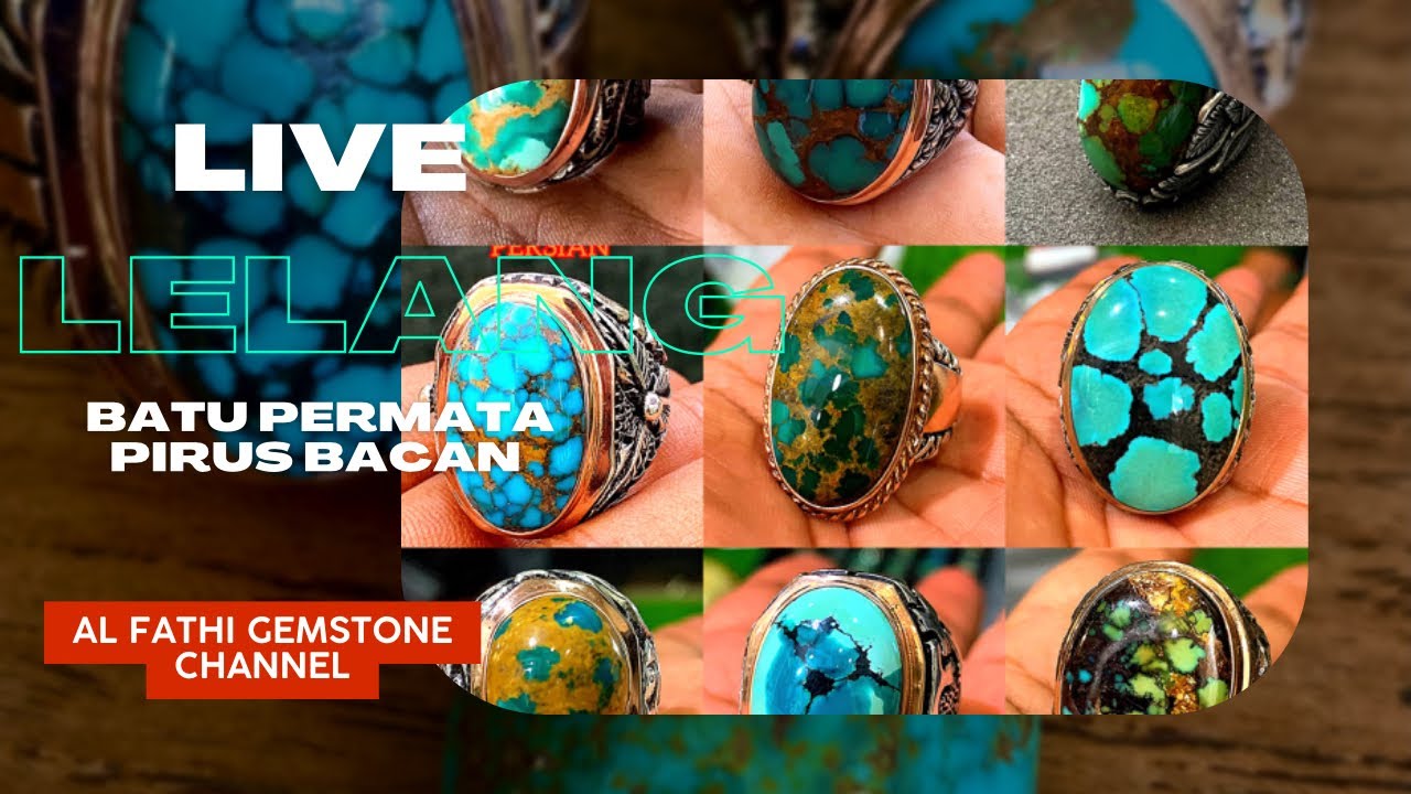Live Lelang batu Pirus,Permata,Bacan ( Sabtu Siang,23 Desember 2023 ...
