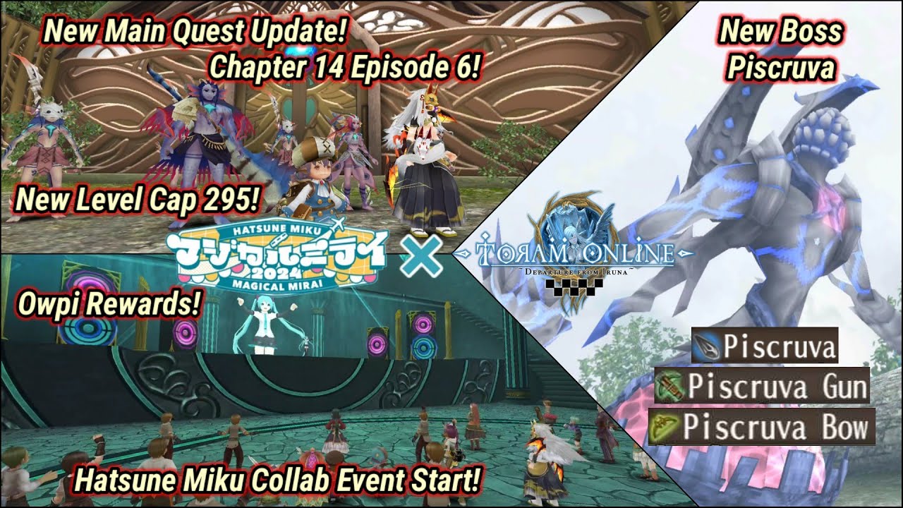 Toram Online - Hatsune Miku Collab Event Start! | New Main Quest ...