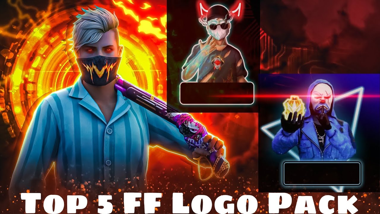 Free Fire Premium Quality Logo Pack 🔥 | Top 5 FF Logo Pack (No ...