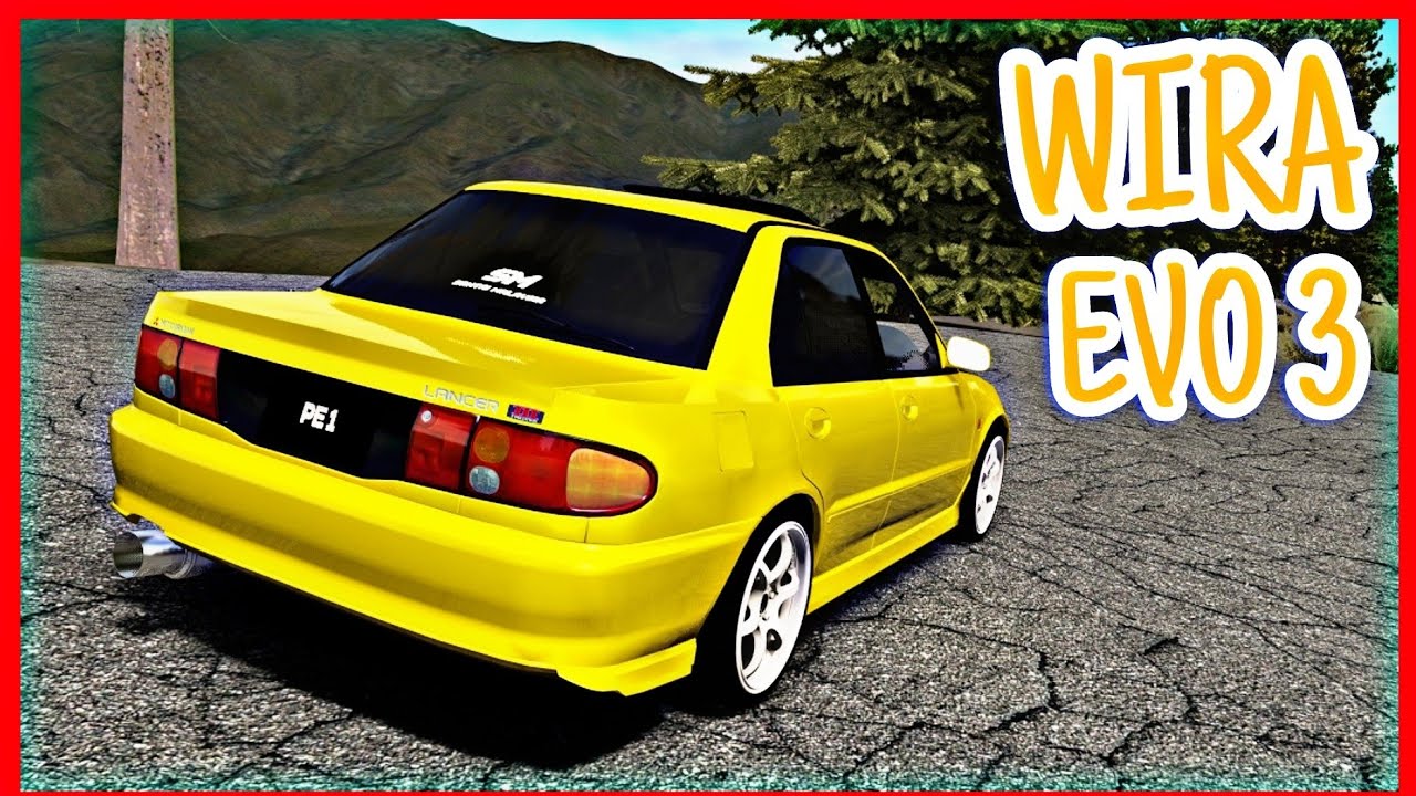 WIRA CONVERT EVO 3 KUNING! BUAT ABANG PENING!!! assetto corsa - YouTube