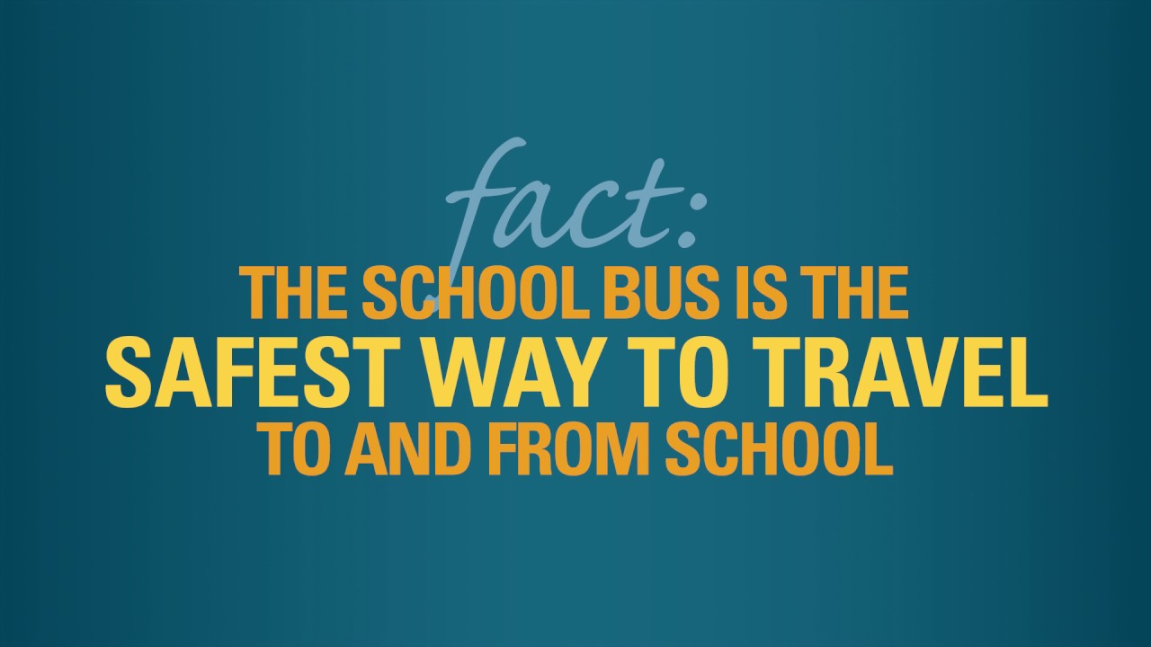 Safety Benefits Of The School Bus - YouTube