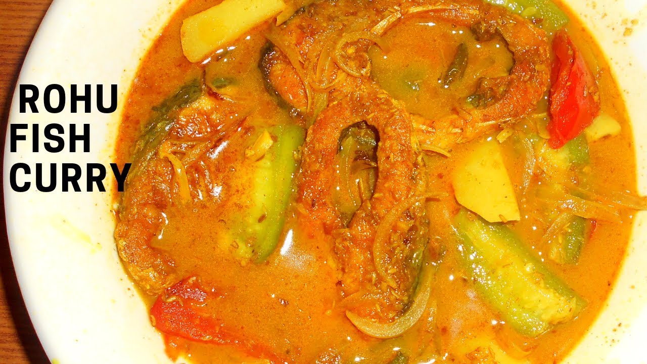 Bengali Rohu Fish curry with ridge guard & potato | Bangalir famous ...