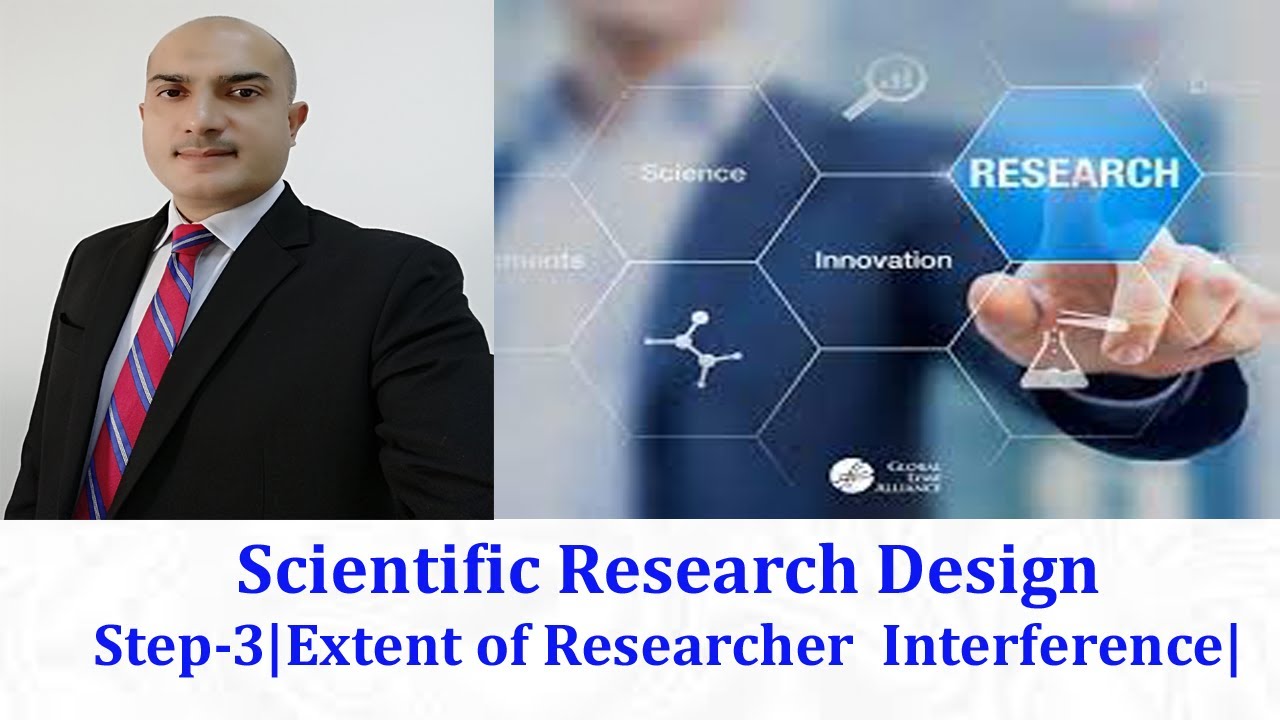 Scientific Research Design|Step-3| Extent of Researcher Interference ...