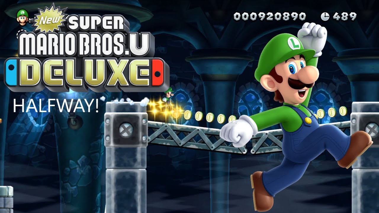 New Super Mario Bros. U Deluxe #8 - HALFWAY!! - YouTube