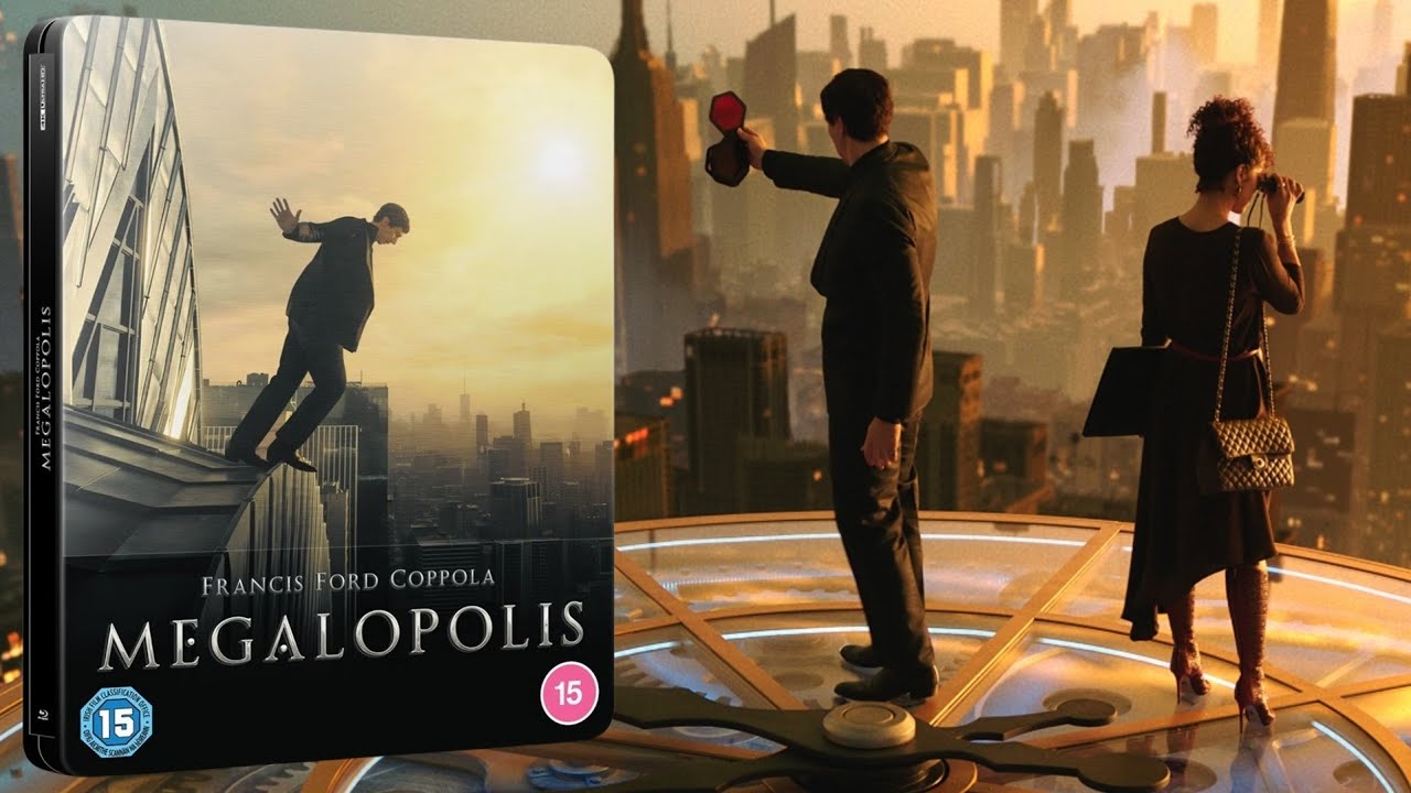Megalopolis (2024) | UK 4K UHD Blu-ray Steelbook Unboxing ...