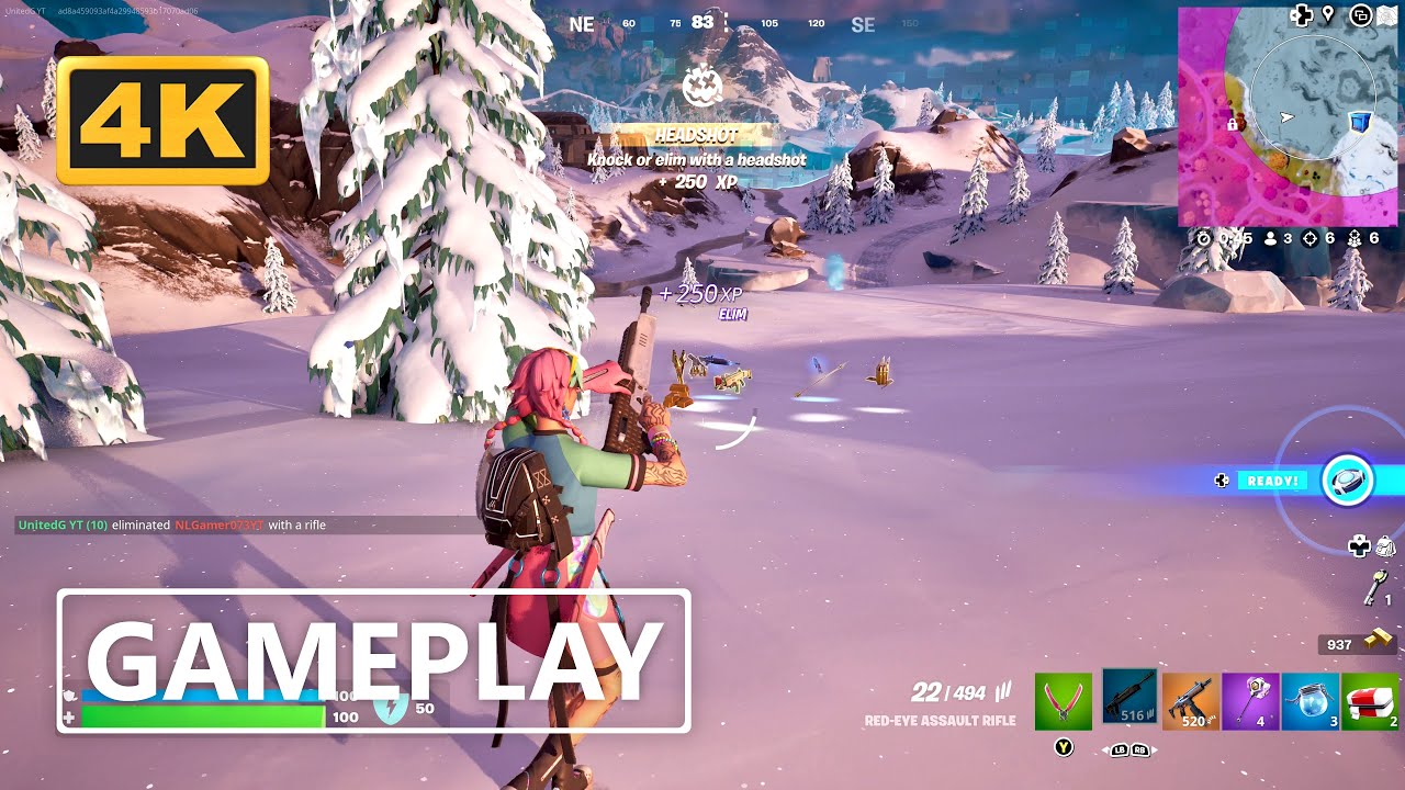 Fortnite Xbox Series X Gameplay 4K - YouTube