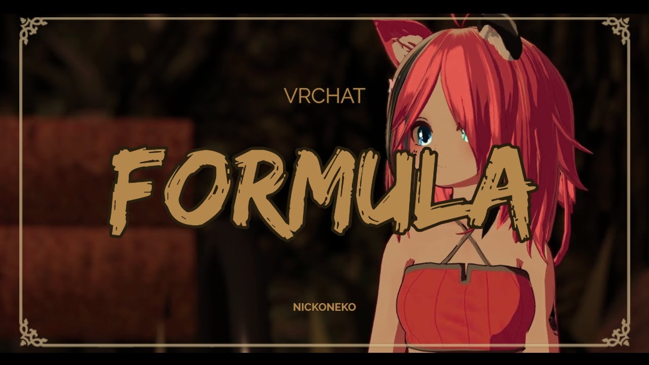 FORMULA - Alex Ponce | VRCHAT Music Video / Videoclip! #videoclip # ...