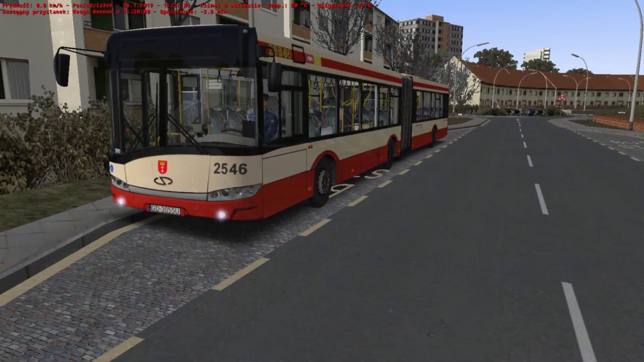 OMSI 2: Bowdenham v4 - Linia 692 - TIMELAPSE - YouTube