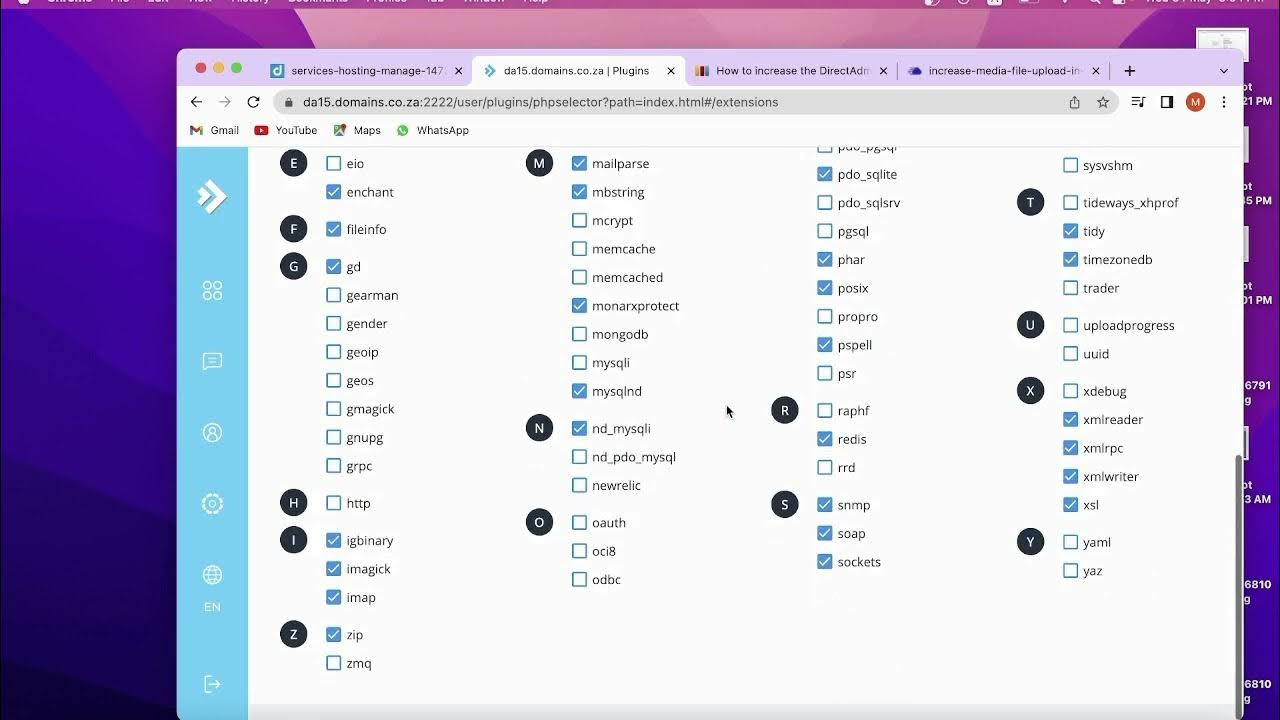 How to edit PHP ini DirectAdmin | Increase Maximum Upload File Size DirectAdmin - YouTube