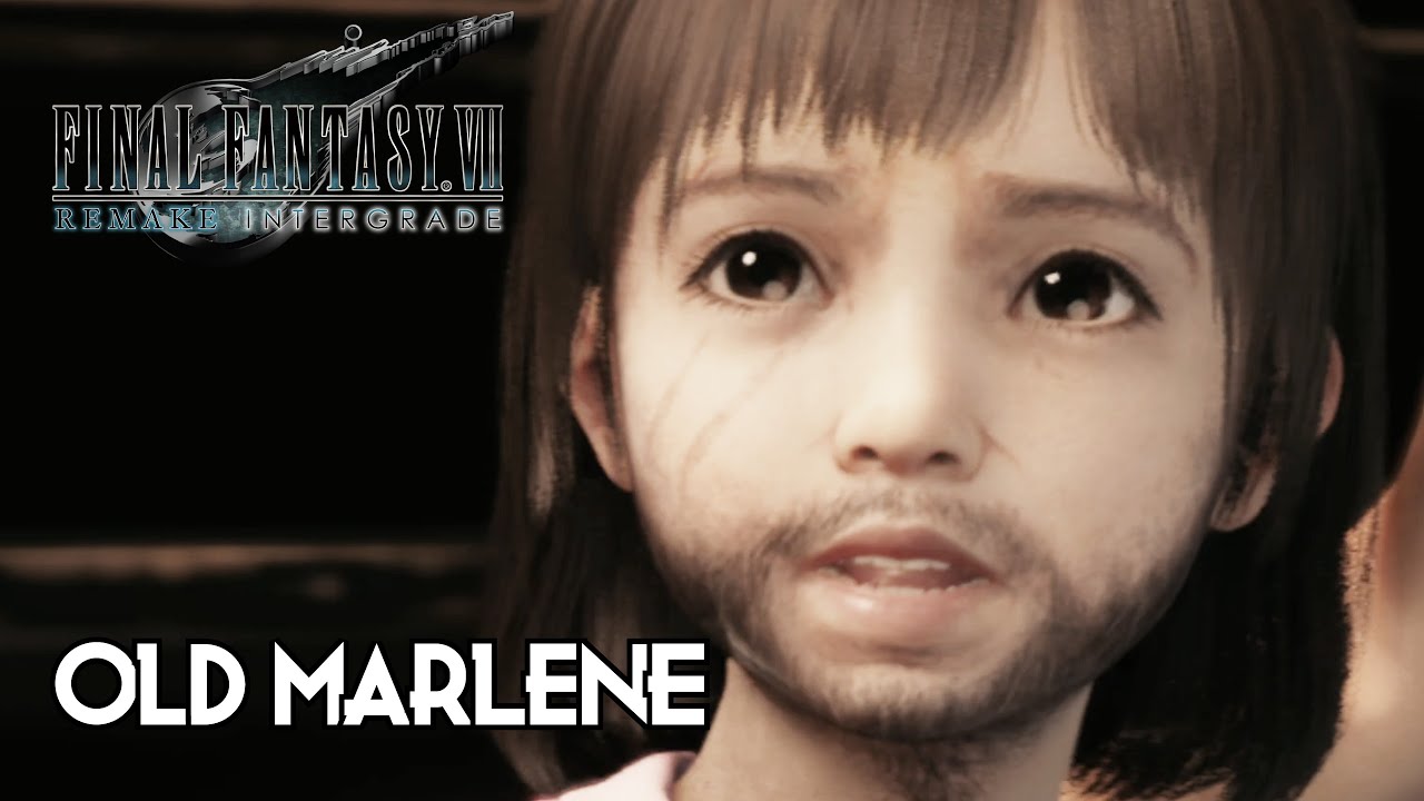 Old Marlene Beard MOD Final Fantasy 7 Remake Intergrade PC Version ...