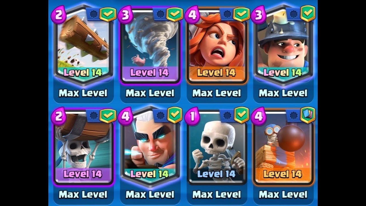 Push with miner wall breaker in ultimate champion - Clash Royale - YouTube