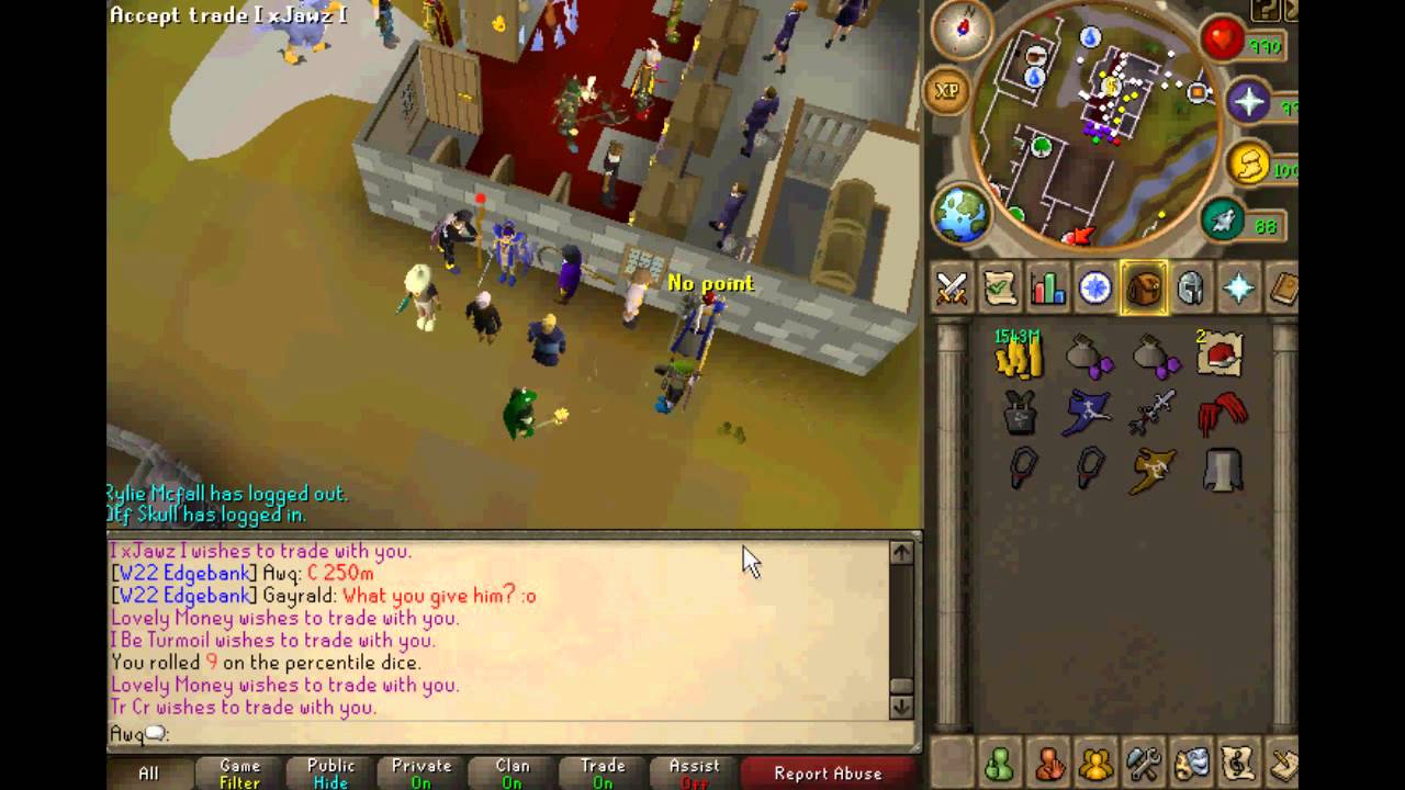 RuneScape Dice Game With Awq 11 (Max cash pot?!) - YouTube