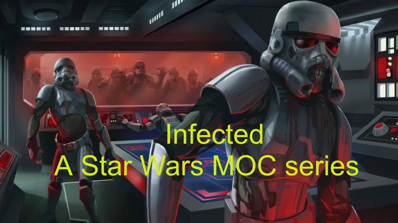 Lego Star Wars Infected MOC Series episode 3 (the zombies, floor 1 and ...