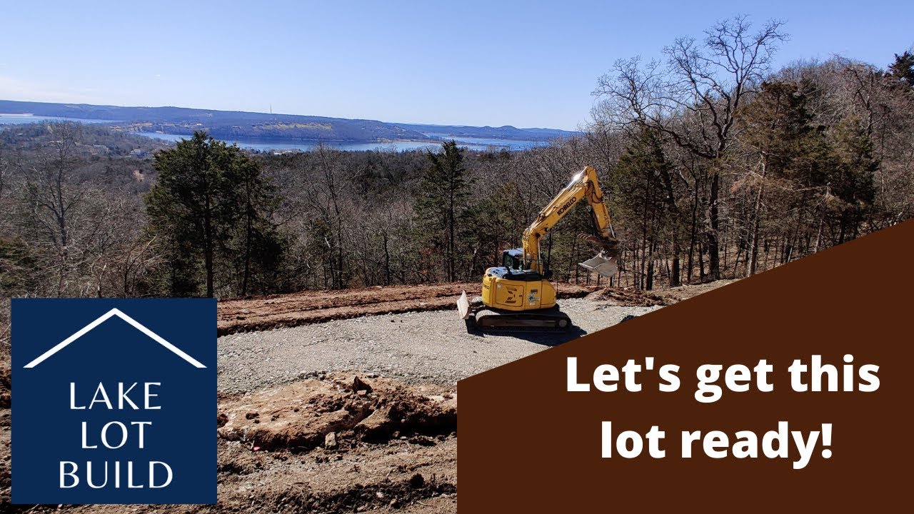 Limestone Backfill and Preparing our Site for Foundation - YouTube