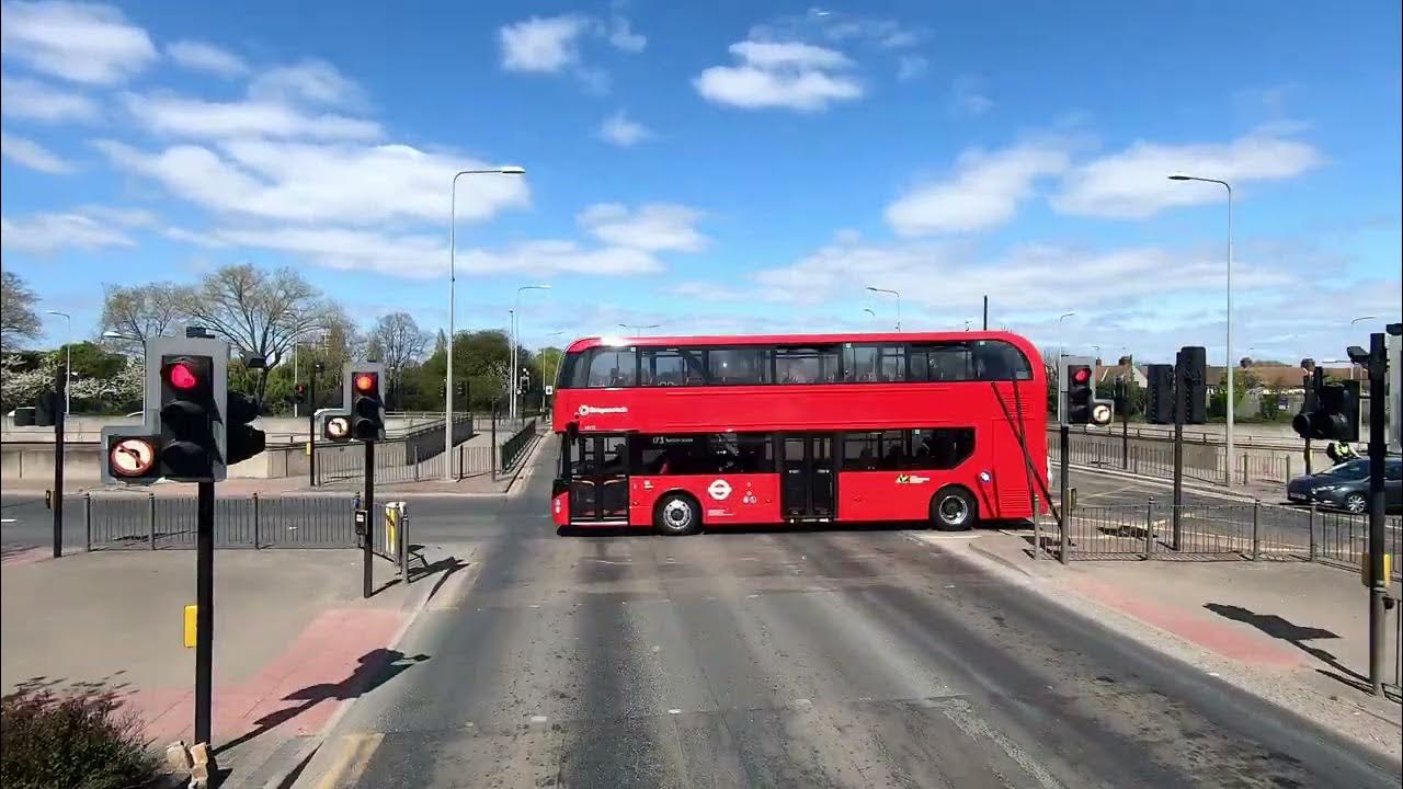 London BUS Ride 🇬🇧 Route EL3 - BARKING REACH to LITTLE HEATH via ...