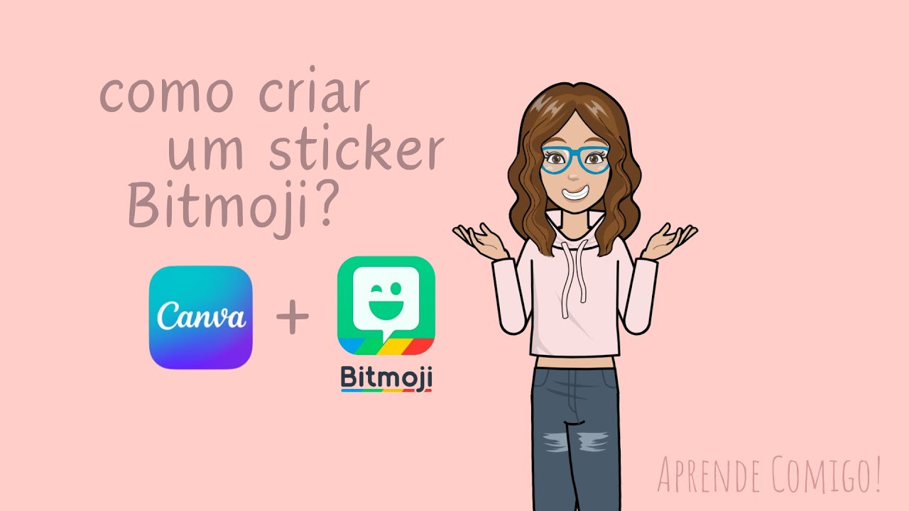 Como criar um sticker Bitmoji? - Aprende Comigo! - YouTube