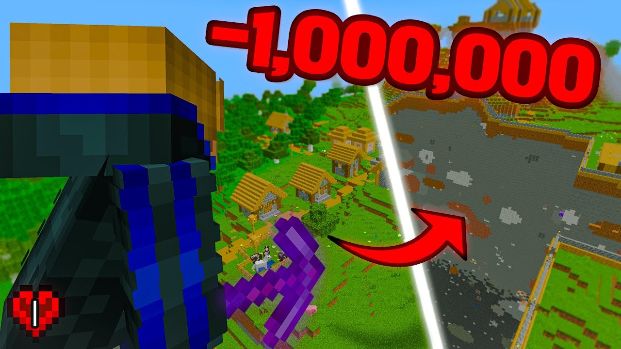 Hardcore Minecraft, but I Mined 1,000,000 Blocks - YouTube