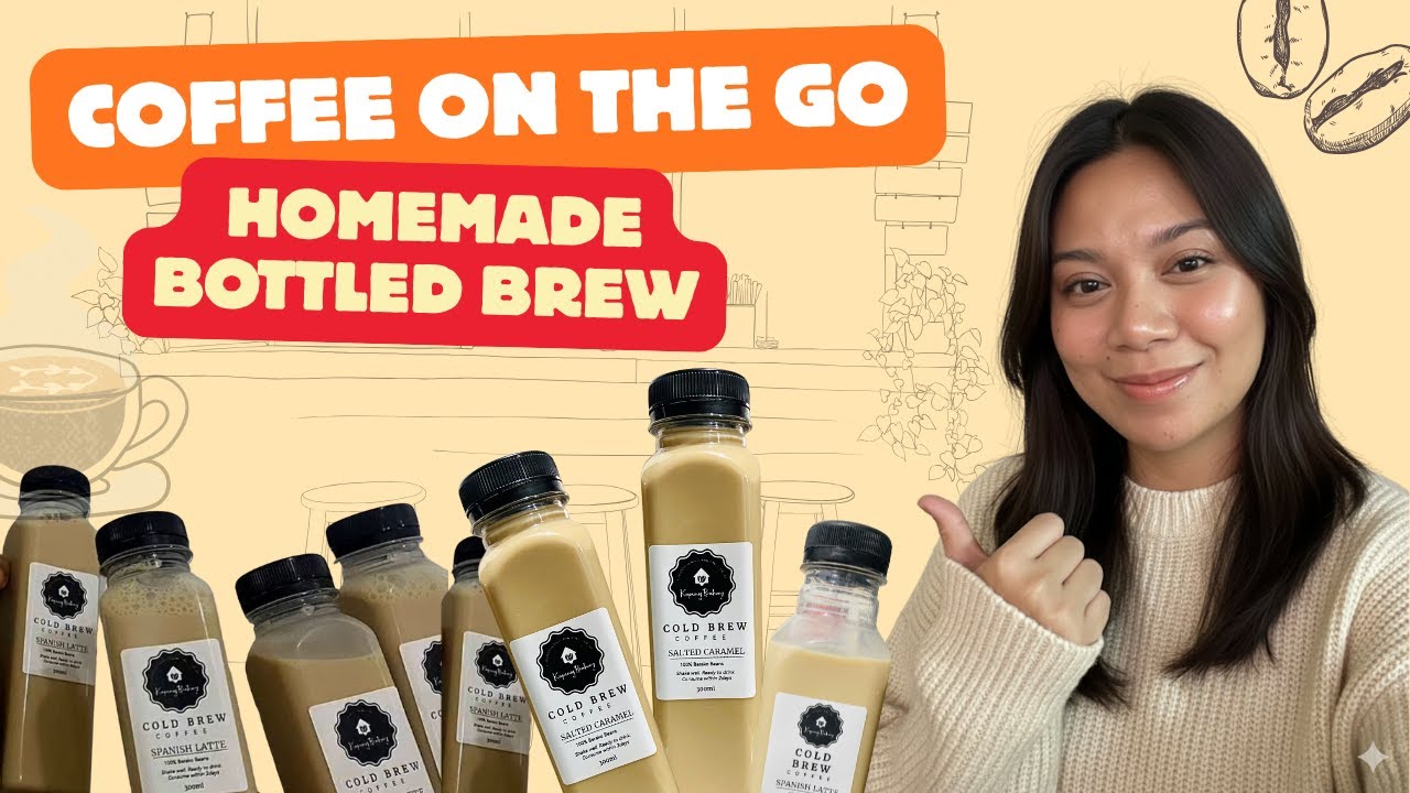 Coffee on the Go: Homemade Bottled Brew (Cold Brew) - YouTube