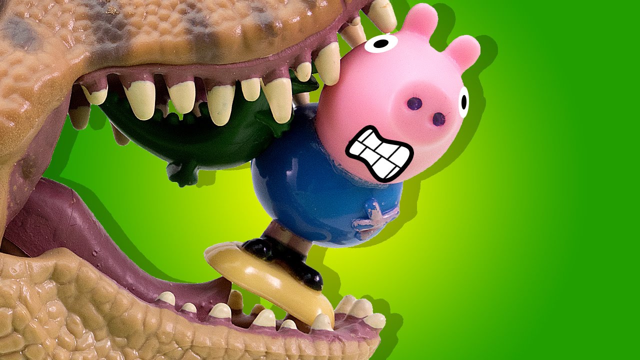 Peppa Pig, George and Dinosaur - YouTube