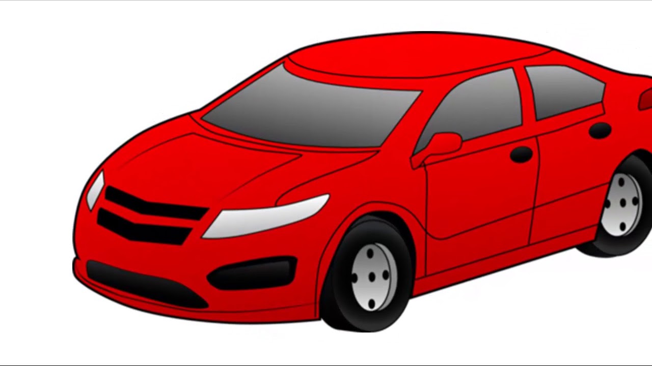 Animation Learn Colors with Colorful Car Color Songs by Colored ...